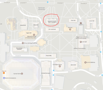 campus-map | Syracuse University Outing Club